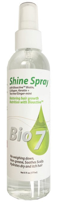 BNOSS PC) BIO7 SHINE SPRAY 6oz [12PCS/CS] – 2J Group